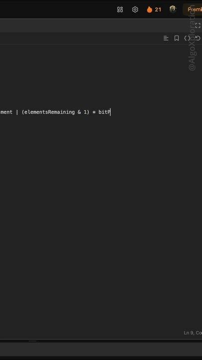 3133 Minimum Array End Leetcode Daily Solution Coding Leetcodejava