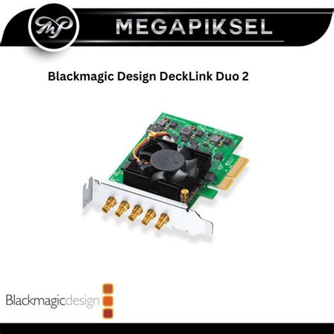 Promo Blackmagic Design DeckLink Duo 2 Mini Diskon 5% di Seller ...