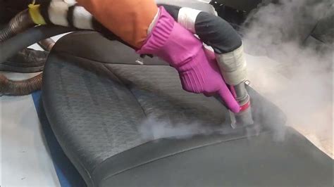 세차이야기 356편 자동차 직물시트 스팀딥크리닝은 간단하지 않습니다 자동차시트 커피오염제거 스팀딥크리닝 직물시트크리닝