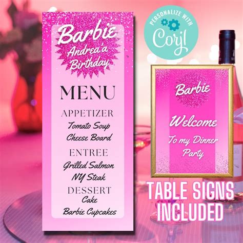 Barbie Food Etsy