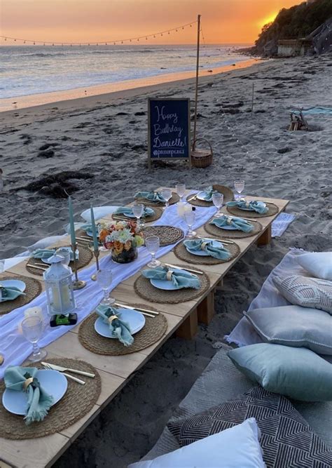 Beach Dinner Party In 2025 Beach Dinner Beach Dinner Parties Beach