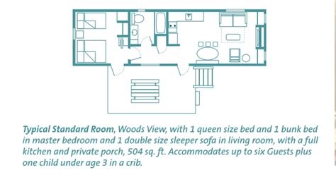 The Cabins At Disneys Fort Wilderness Floorplan Magical Journeys