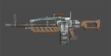 Heavy Support Kit For Assault Rifle Machine Gun At Fallout 4 Nexus Mods And Community