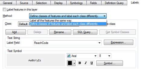 Labeling Excluded Data Of Classification In ArcGIS Legend Geographic Information Systems
