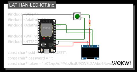 Oled Random นัน Wokwi Esp32 Stm32 Arduino Simulator