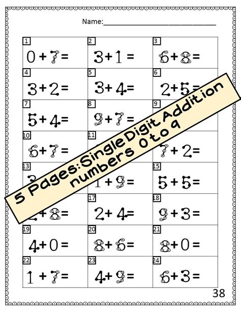 Touch Tap The Dots Math Single Digit Addition With Horizontal Layout — Effortless Educational