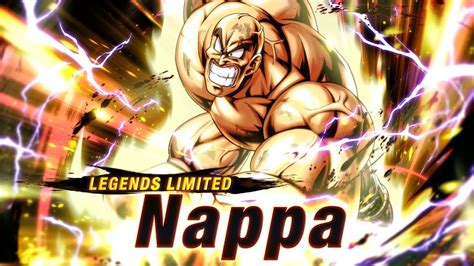 Dragon Ball Legends Ll Nappa Trailer Youtube