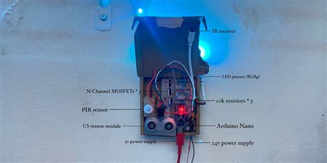 Github Leonkoech Closet Light An Auto Detection System To Turn On Or Off Led Lighting Based