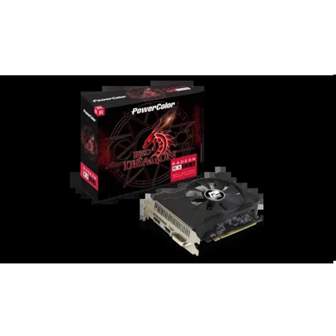 Powercolor Red Dragon Radeon Rx 550 4gb Gddr5 Graphics Card Jubo Computer