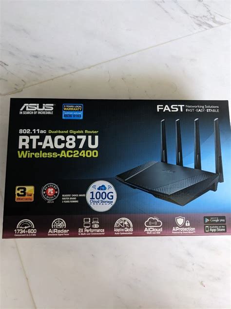 Asus RT AC U Router Computers Tech Parts Accessories Networking On Carousell