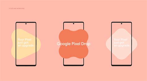 Google Pixel Feature Drop Animation Behance