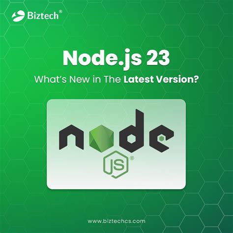 Biztech Consulting And Solutions On Linkedin Nodejs23 Nodejs