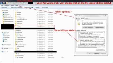 steam community how to make appdata visible