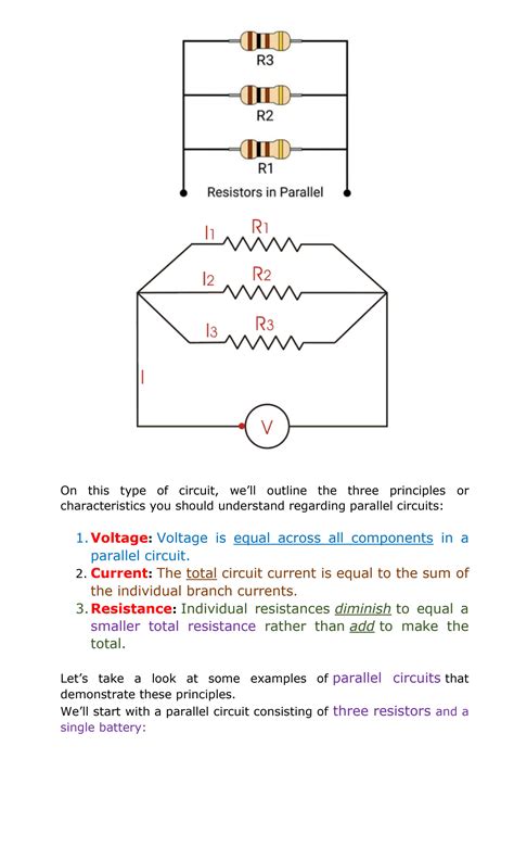SOLUTION Circuits 1 Module7b Parallel Dc Circuits Studypool