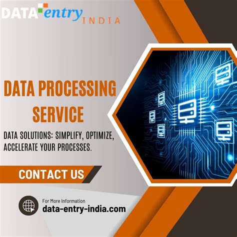 Dataprocessing Efficiency Productivity Businesssolutions Data