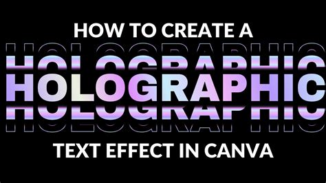 How To Create An Embossed Text Effect In Canva Template Fonts