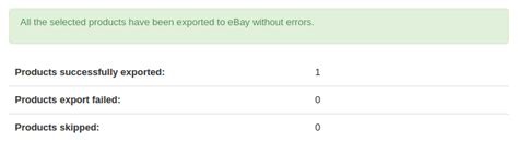 How To Exportrevise Products On Ebay — Cs Cart 418x Documentation