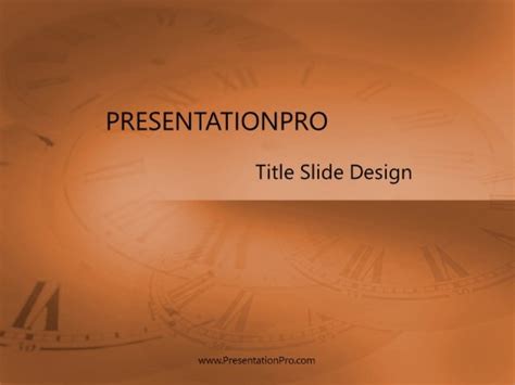 Faces Rust PowerPoint Template PresentationPro