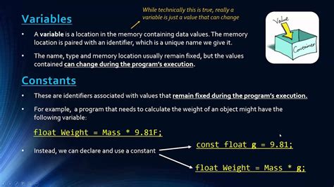 Constant Science Example