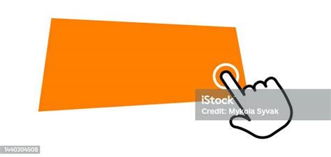 커서 웹 디자인 요소가 있는 버튼을 클릭합니다 벡터 그림 개념에 대한 스톡 벡터 아트 및 기타 이미지 개념 고름 만짐