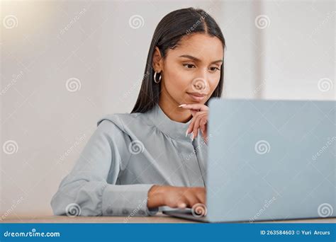 Shes Already Got A Plan In Action A Young Businesswoman Using A Laptop