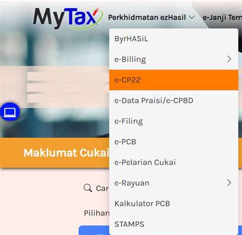 How To Submit CP For New Employees Via LHDN MyTax Portal CentralHR Fully Integrated HR