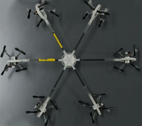Hardware Prototypes Of The Over Actuated Uav Platforms The Central Download Scientific Diagram