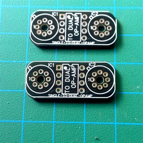 Jual T Audio PCB Adapter Single To Dual Opamp V3 Metal Can To DIP IC Kab Pekalongan T AUDIO