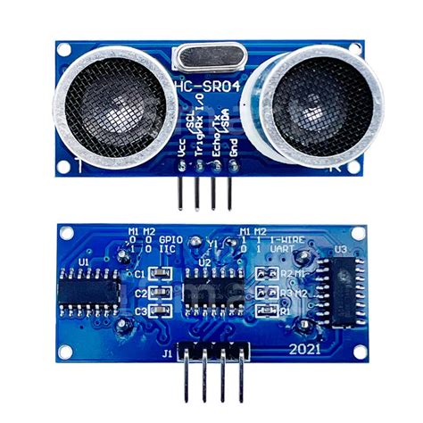 Hc Sr04 Ultrasonic Sensor 4 Pin 3v Distance Measuring Module For Ard Electroslab