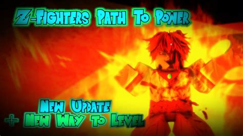 New Update In Z Fighters Path To Power Roblox Youtube