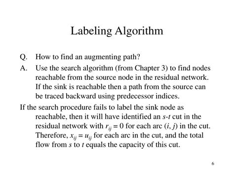 ppt chapter 6 maximum flow problems powerpoint presentation free