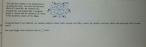solved use the complete weighted graph on the right to