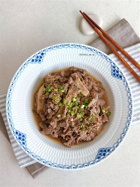 소불고기 레시피 간장 소불고기양념 갈아만든 소고기 불고기양념 네이버 블로그