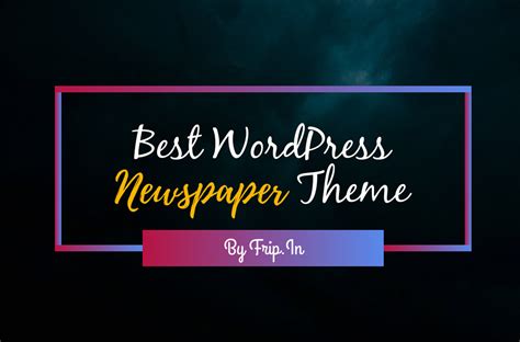15 Best Wordpress Newspaper Theme 2025