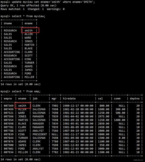 【mysql】视图 创建视图怎么包含什么或什么 csdn博客