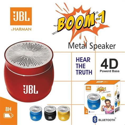 Jbl Mini Boost D Bluetooth Speaker Size Small Red At Rs Piece In New Delhi