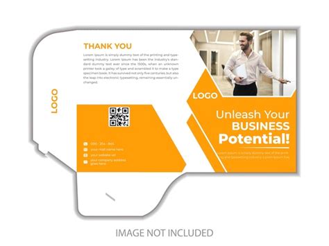Premium Vector Marketing Folder Design