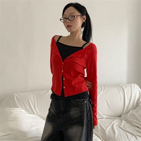 언니가간다 무료배송 여리여리핏 핏치 펀칭 가디건 국내생산 니트가디건 루즈핏 펀칭 봄 간절기 레이어드 귀욤