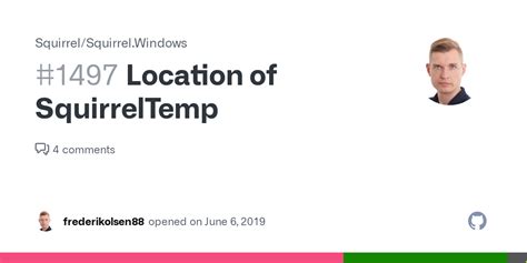Location Of SquirrelTemp Issue Squirrel Squirrel Windows GitHub