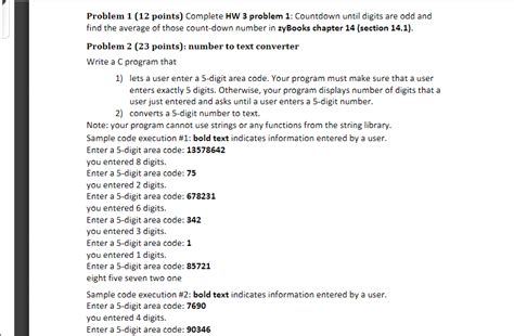 Solved Problem Points Complete Hw Problem Chegg