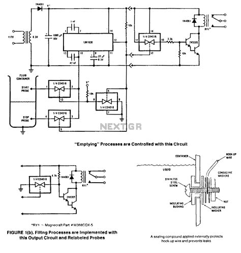 Liquid Sensor Circuit Sensors Detectors Circuits Next Gr