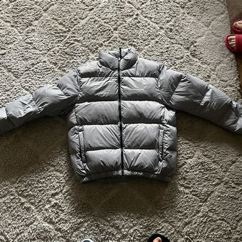 Thisneverthat Grey Pertex Jacket Depop