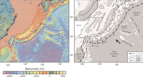A Bathymetric Map Of The Ryukyu Arc And Surrounding From Smith An Download Scientific