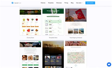 spreadsimple the no code website builder review