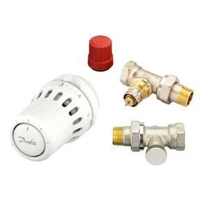 Комплект термостат для радиатора (прямой) ш/м 1/2 015G5348 Danfoss ...