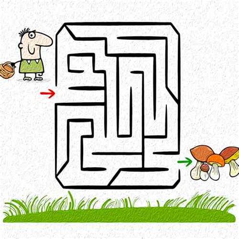 Лабиринты для детей 4-5-6 лет