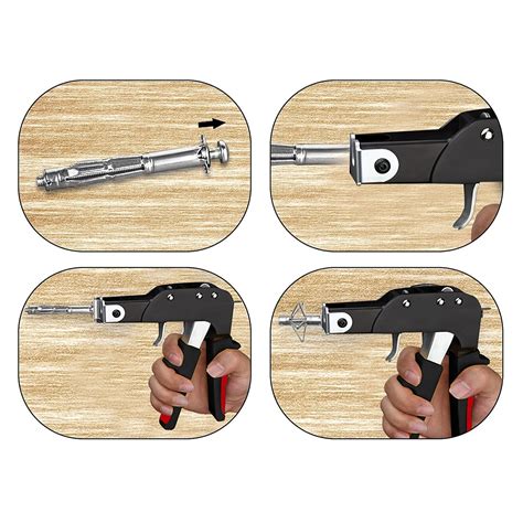 Set Cleste Pistol Nituit Sertizat Dibluri Ancore In Panouri Gips 60