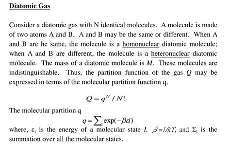 Ppt Molecular Partition Function Powerpoint Presentation Free Download Id 6754036