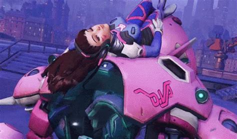 Dva Overwatch  Dva Overwatch Dva Showing Hand Gesture Discover Share