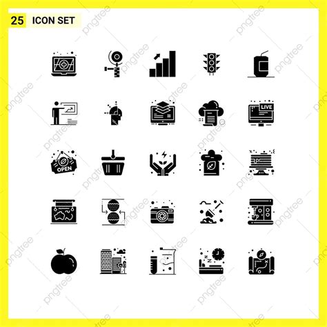 Ui Set Vector Art Png Set Of 25 Modern Ui Icons Symbols Signs For Food Mind Cola Symbols Png